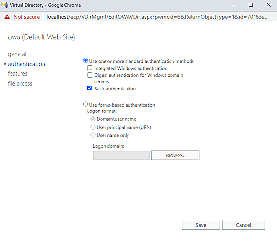 Firebox Access Portal Integration with AuthPoint and On-Premise Outlook Web Access